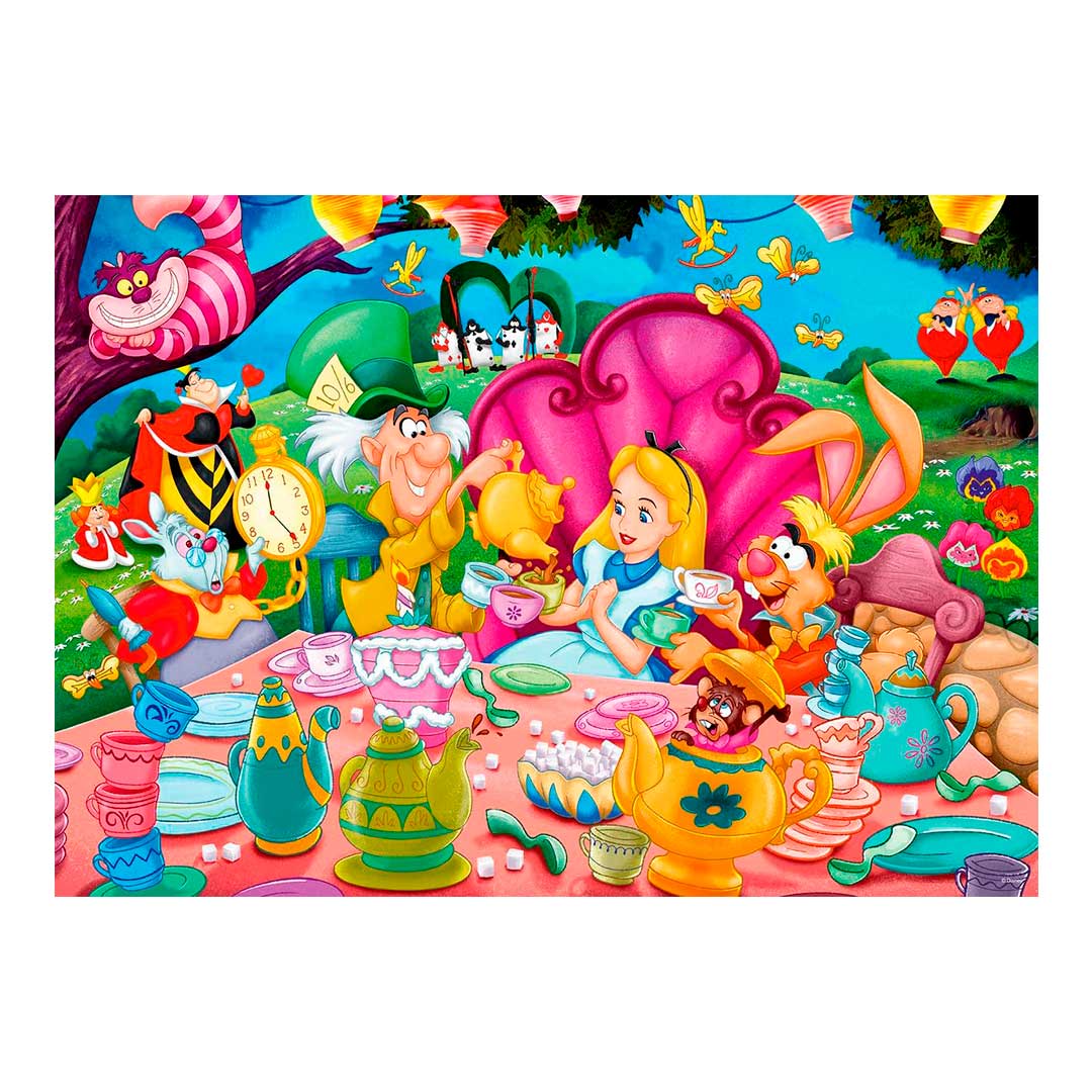 Rompecabezas Alicia en el País de las Maravillas 1000 piezas: Disney ...