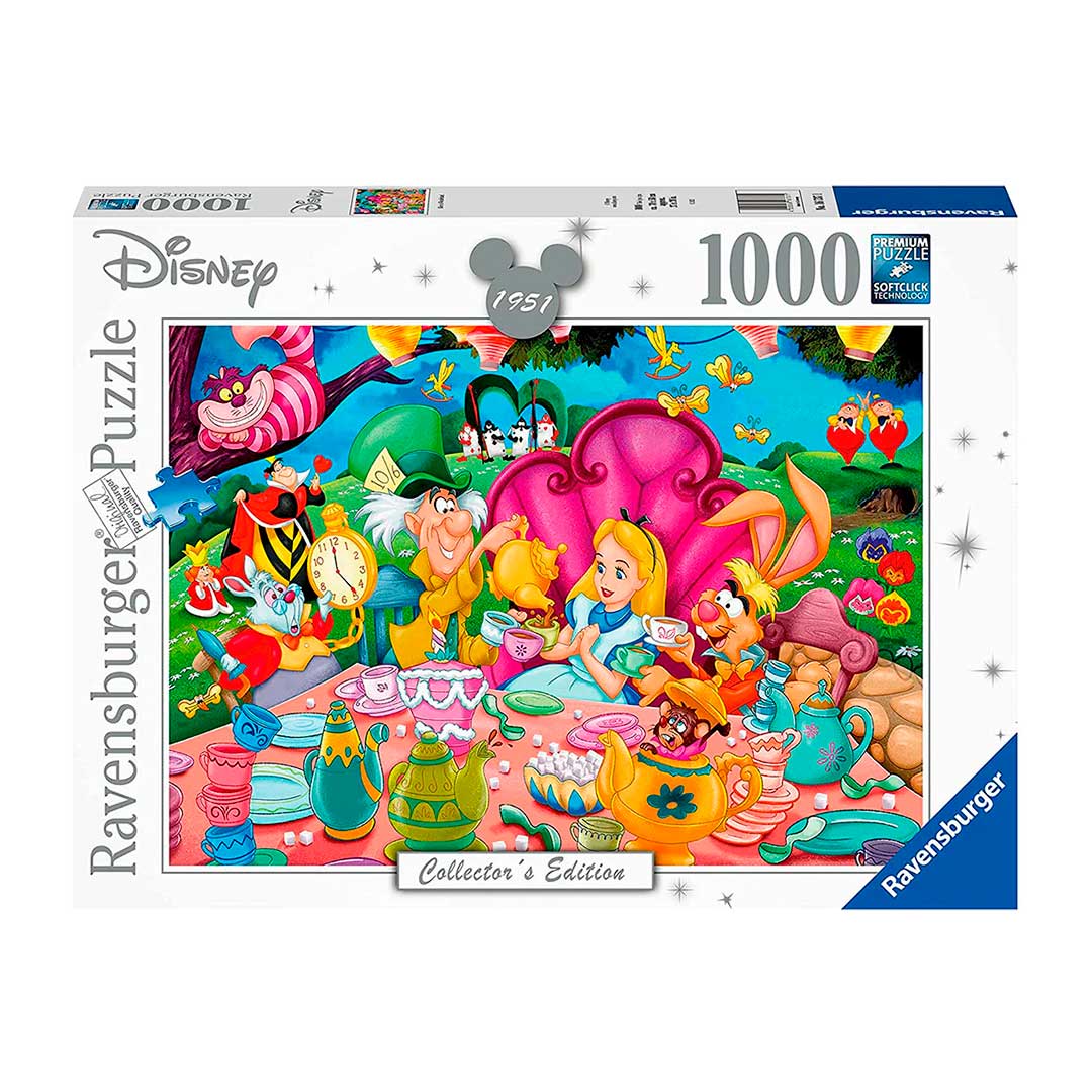 Rompecabezas Alicia en el País de las Maravillas 1000 piezas: Disney ...
